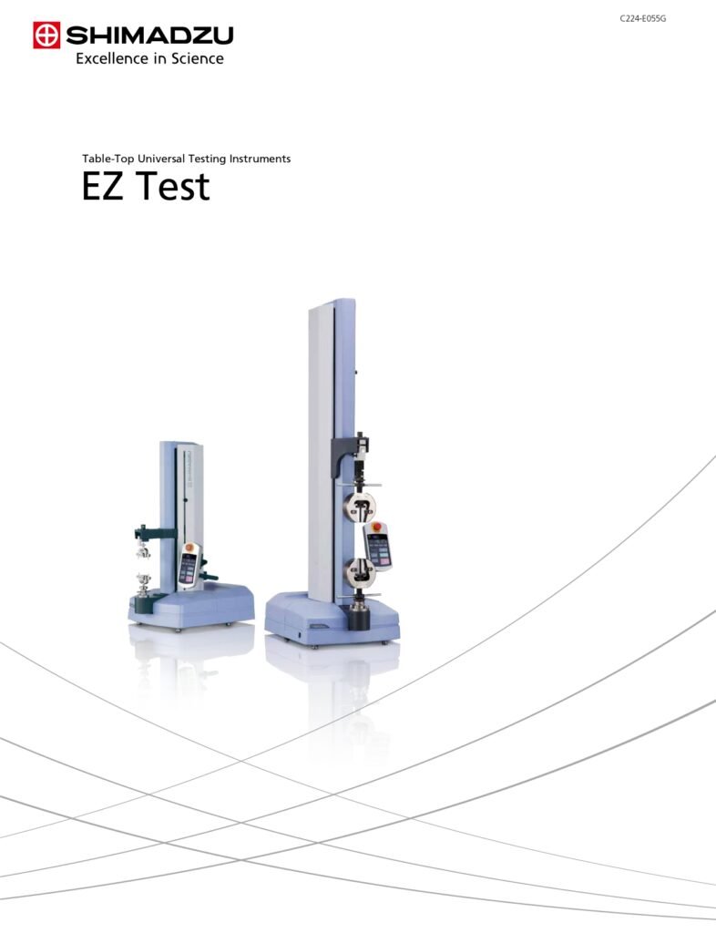 จำหน่าย SHIMADZU EZ-X Series | Universal / Tensile Testing Machine ...