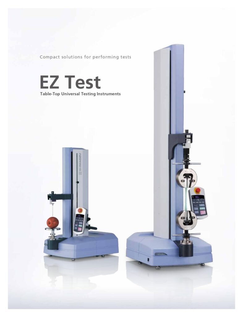 จำหน่าย SHIMADZU EZ-X Series | Universal / Tensile Testing Machine ...