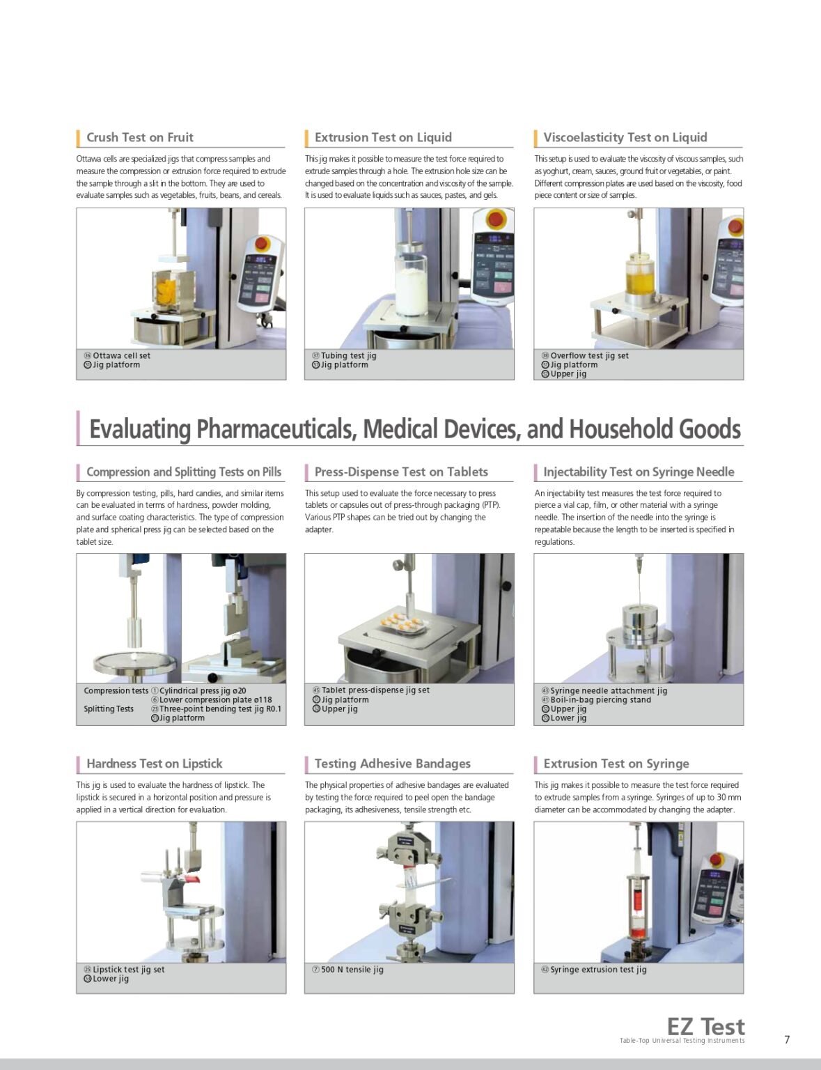 จำหน่าย SHIMADZU EZ-X Series | Universal / Tensile Testing Machine ...